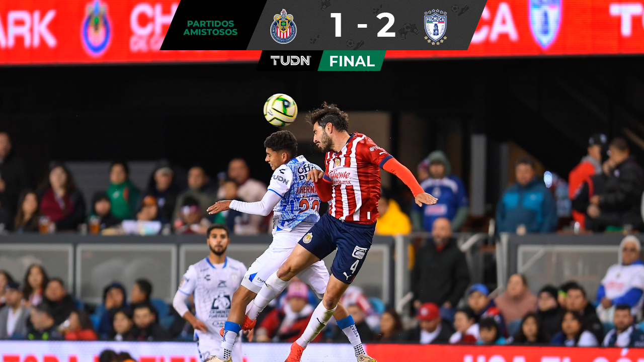 Resumen | Chivas pierde ante Pachuca en amistoso en California ...