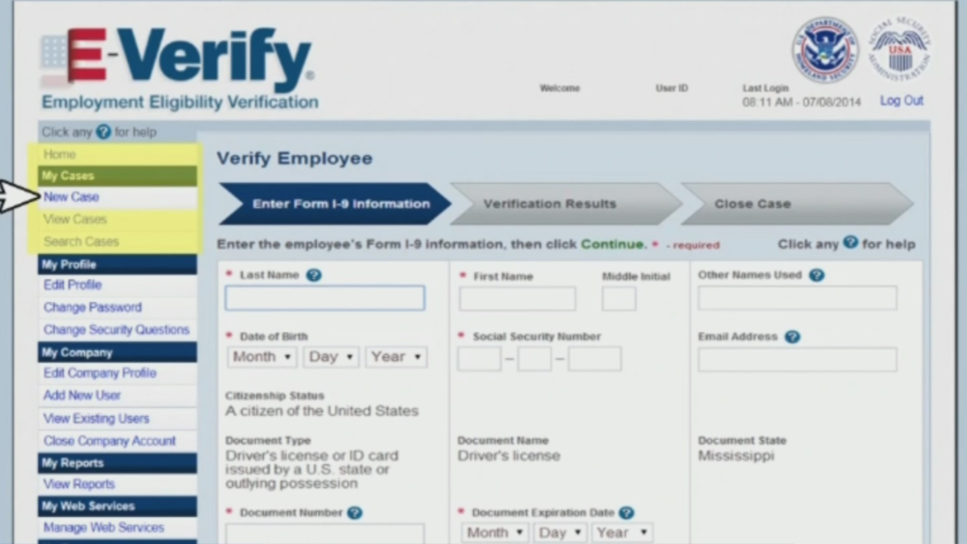 Simplifican formulario de E-Verify para confirmar un permiso de trabajo ...