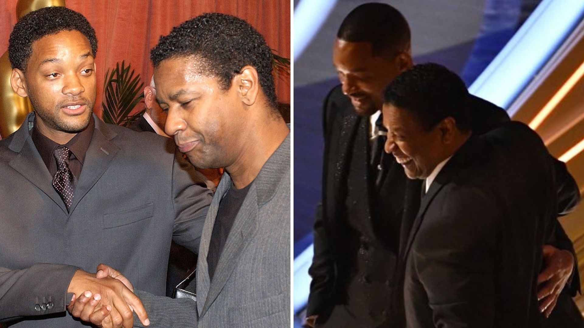 Denzel Washington tranquilizó a Will Smith tras su incidente con Chris ...