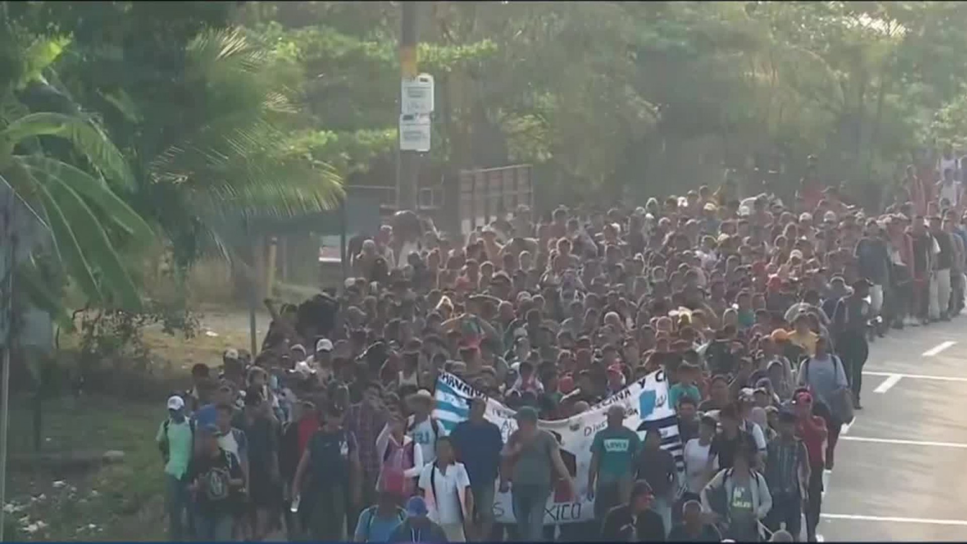 Cubans refugees desperately trying to make their way through Mexico ...