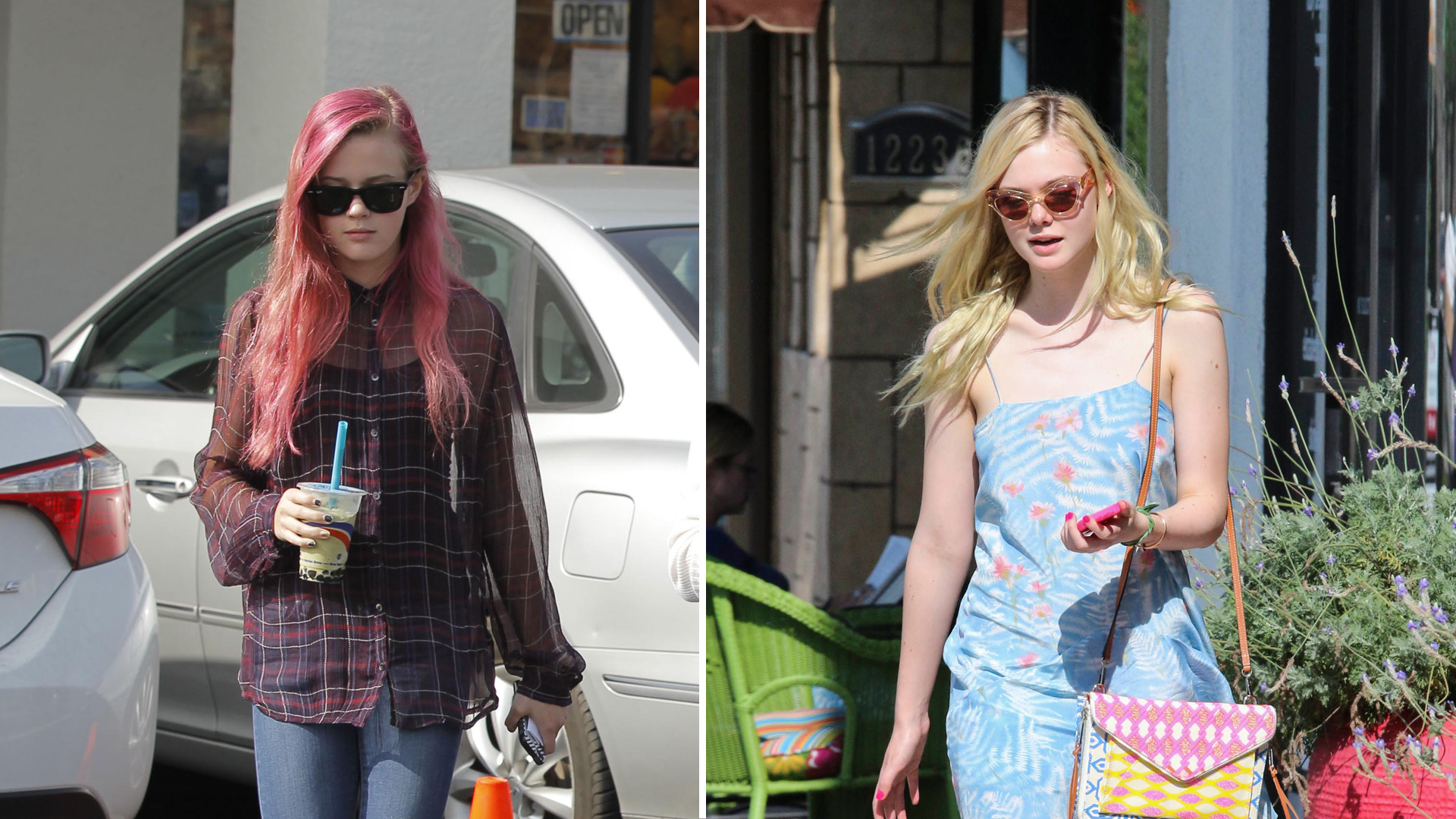 Elle Fanning y Ava Elizabeth, dos estilos para las divas adolescentes ...