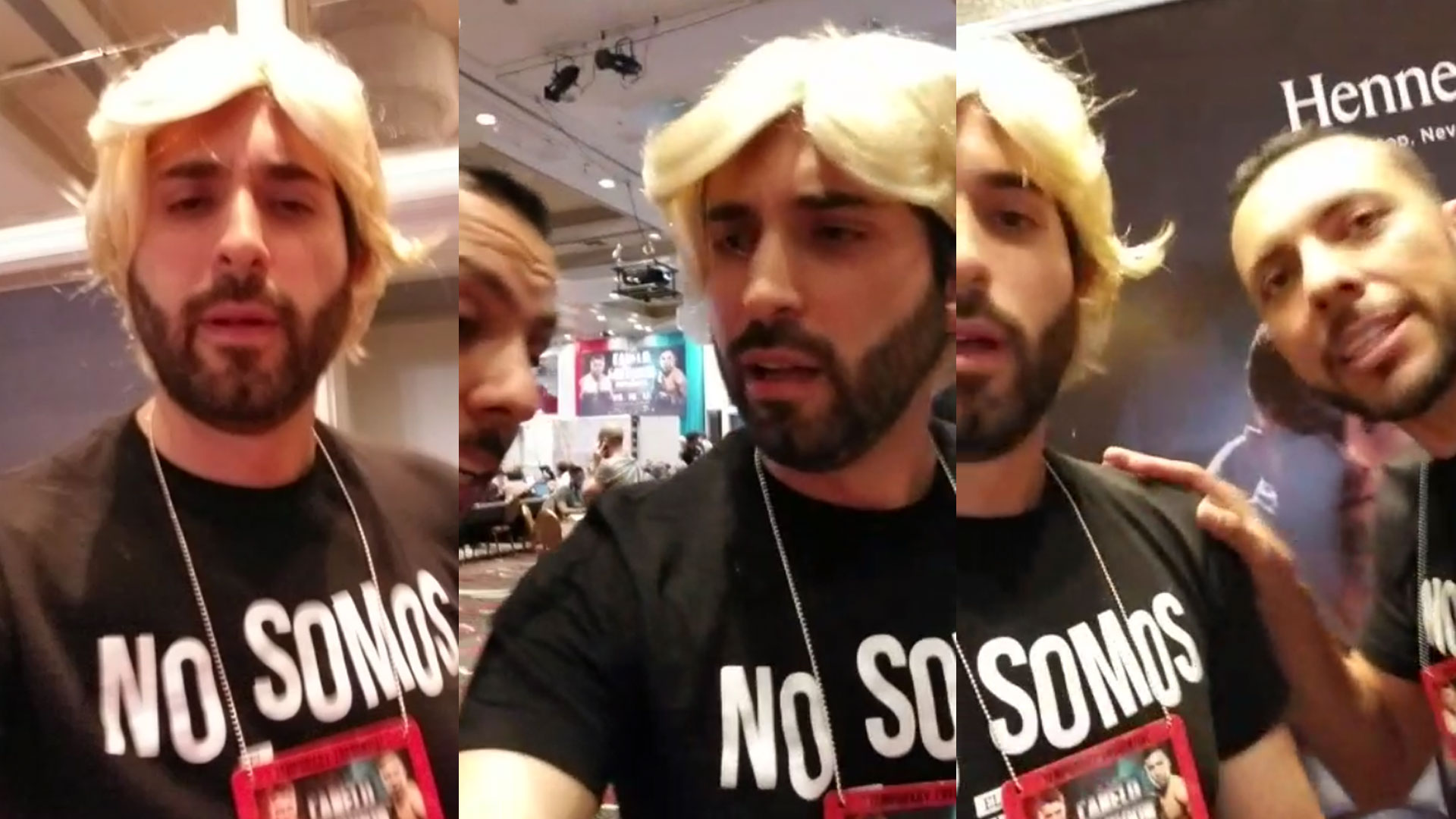 El primo del Compa Ivan se coló en la rueda de prensa de 'Canelo' y ...