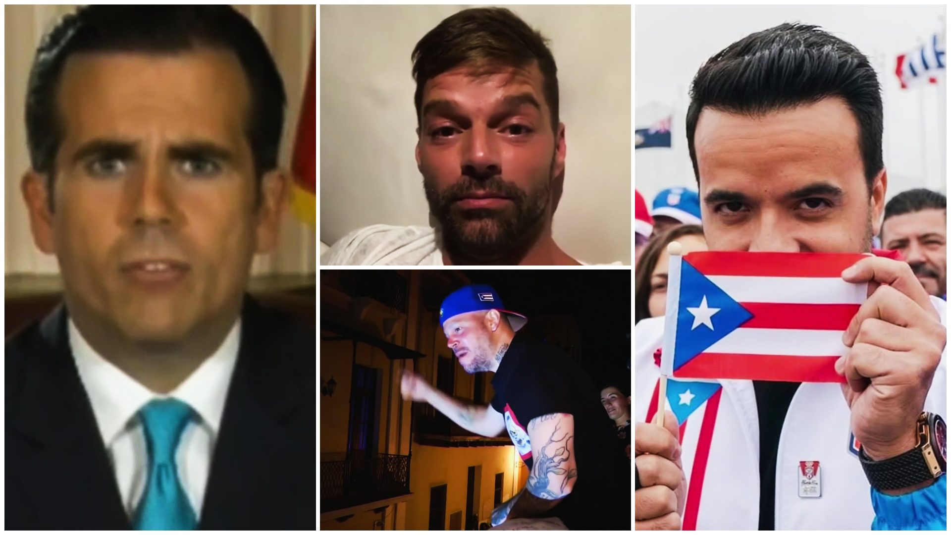 Famosos celebraron la renuncia del gobernador de Puerto Rico, Ricardo ...