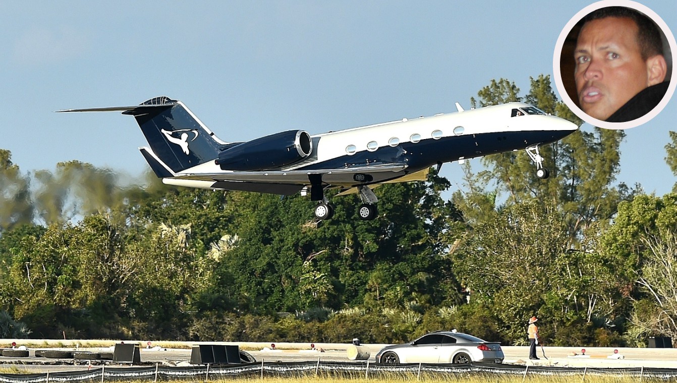 Susto para el "macho bello" de Jennifer López: aterriza de emergencia ...