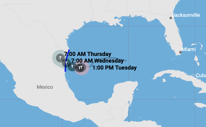 Live: Stay up to date with the path of tropical storm Fernand ...
