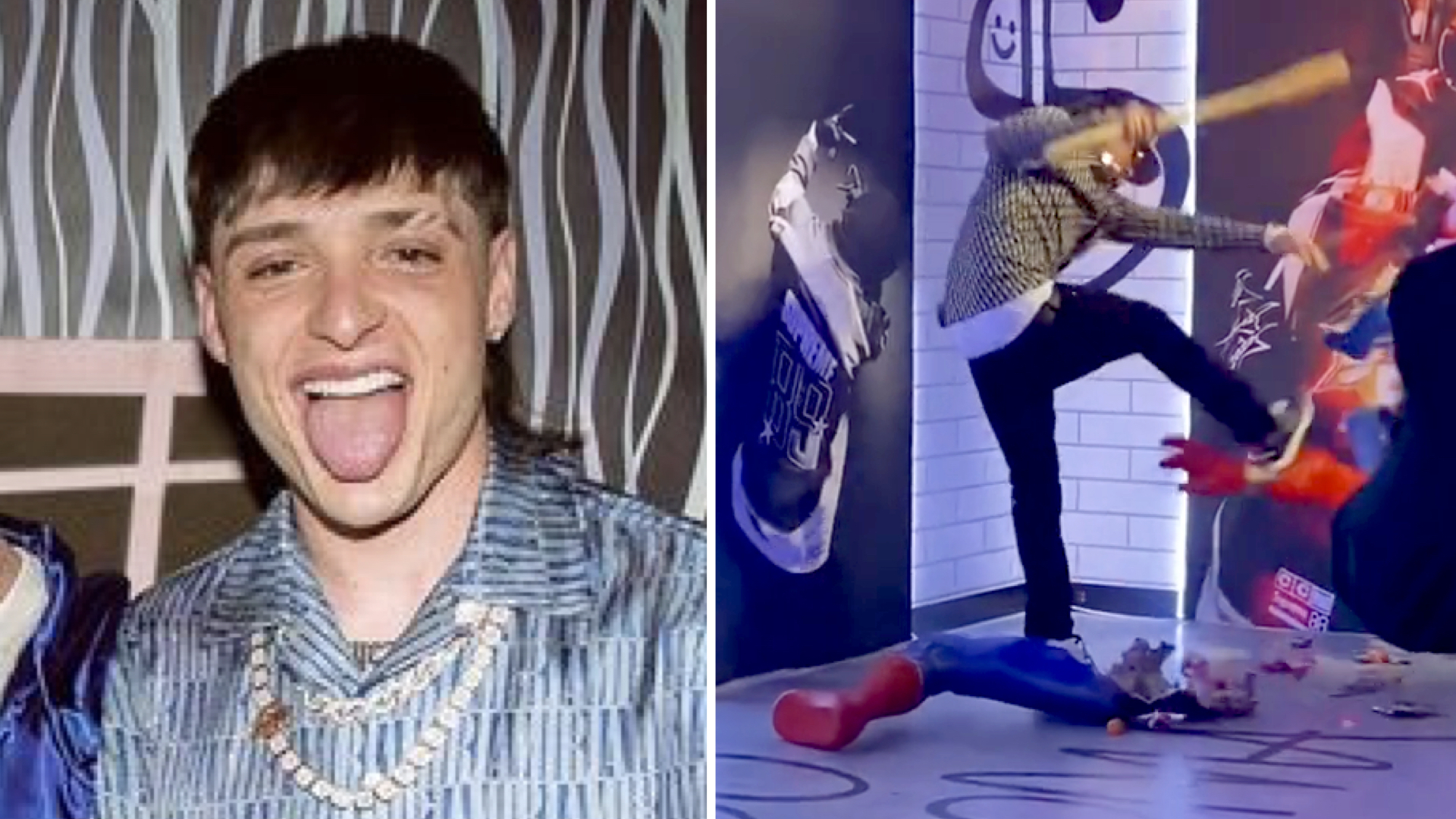 Peso Pluma tuvo una espectacular fiesta de cumpleaños con una piñata de ...