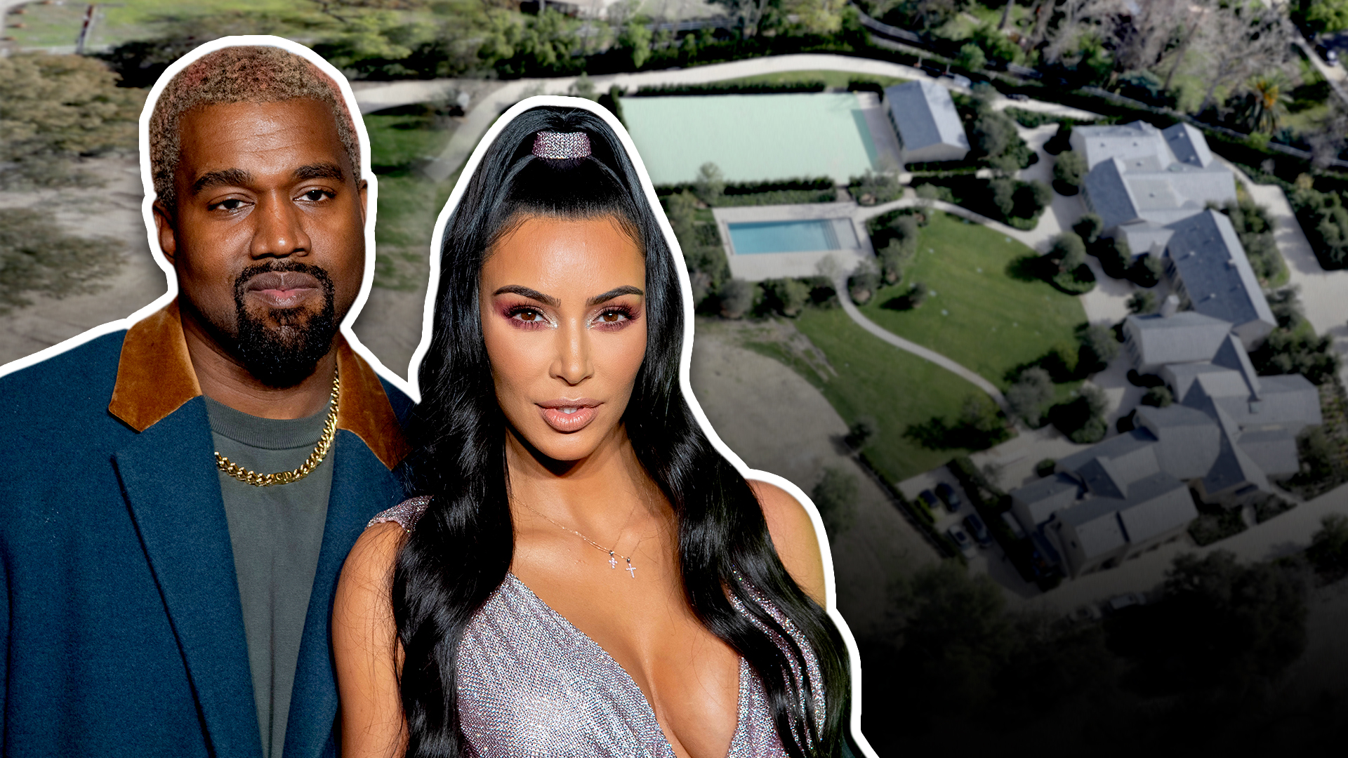 Así es la enorme mansión en la que Kim Kardashian y Kanye West se gastaron más de $20,000,000 ...