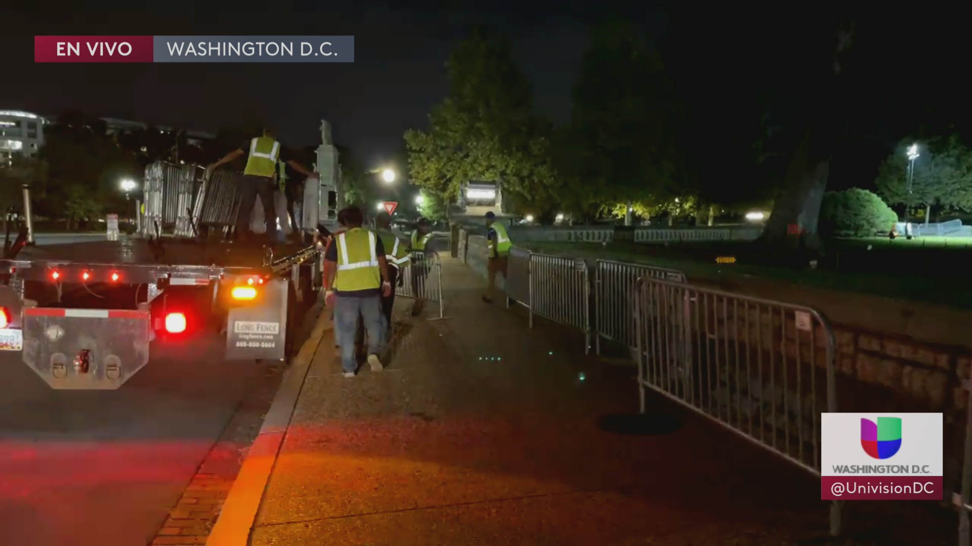Autoridades refuerzan la seguridad en el Capitolio de Washington DC ...