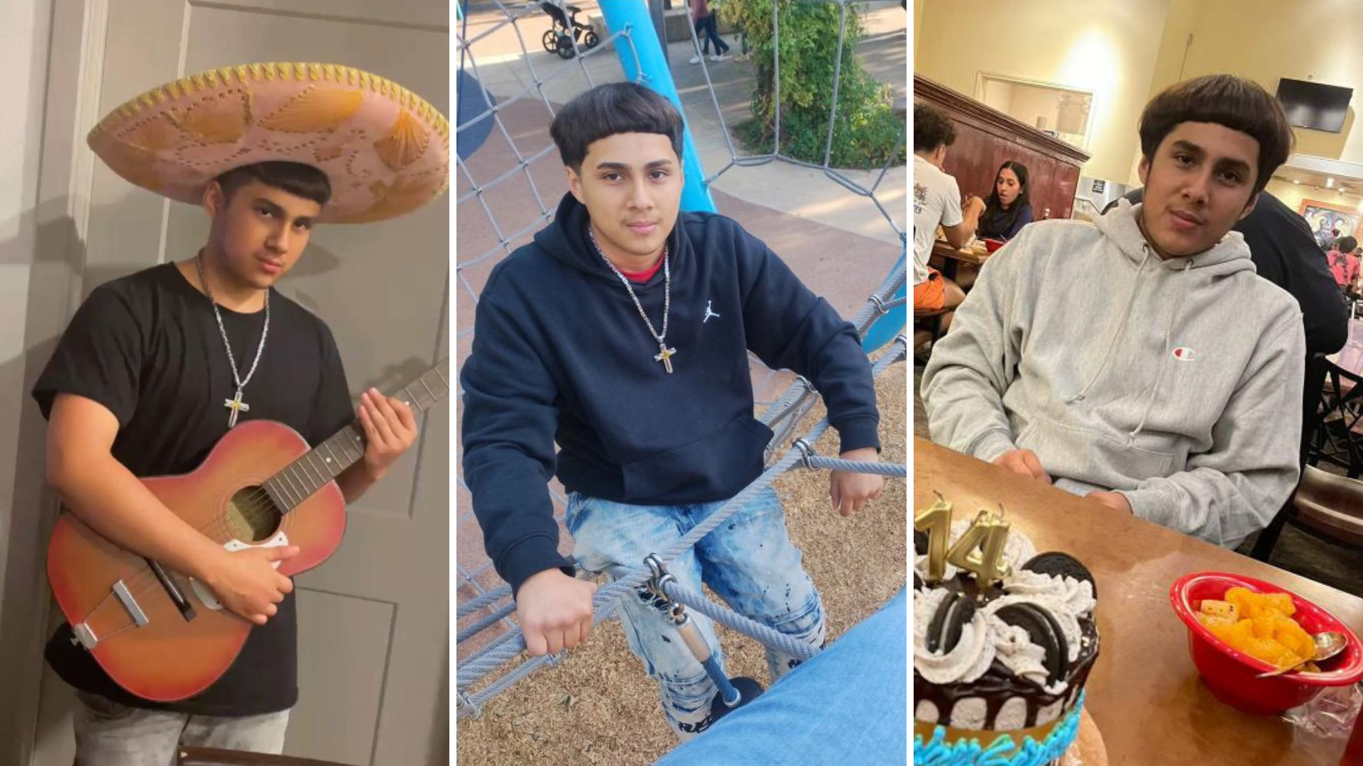 Familia de Simón Cuevas, un hispano asesinado afuera de su escuela en ...