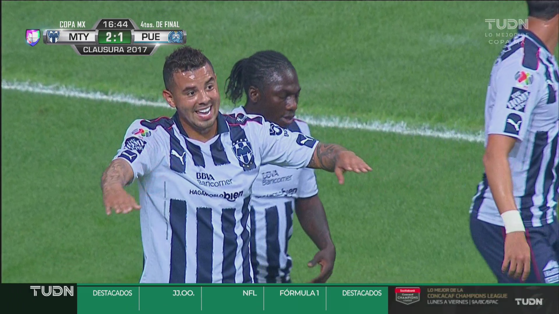 Monterrey 2-1 Puebla Copa MX: Edwin Cardona pone el segundo gol de ...