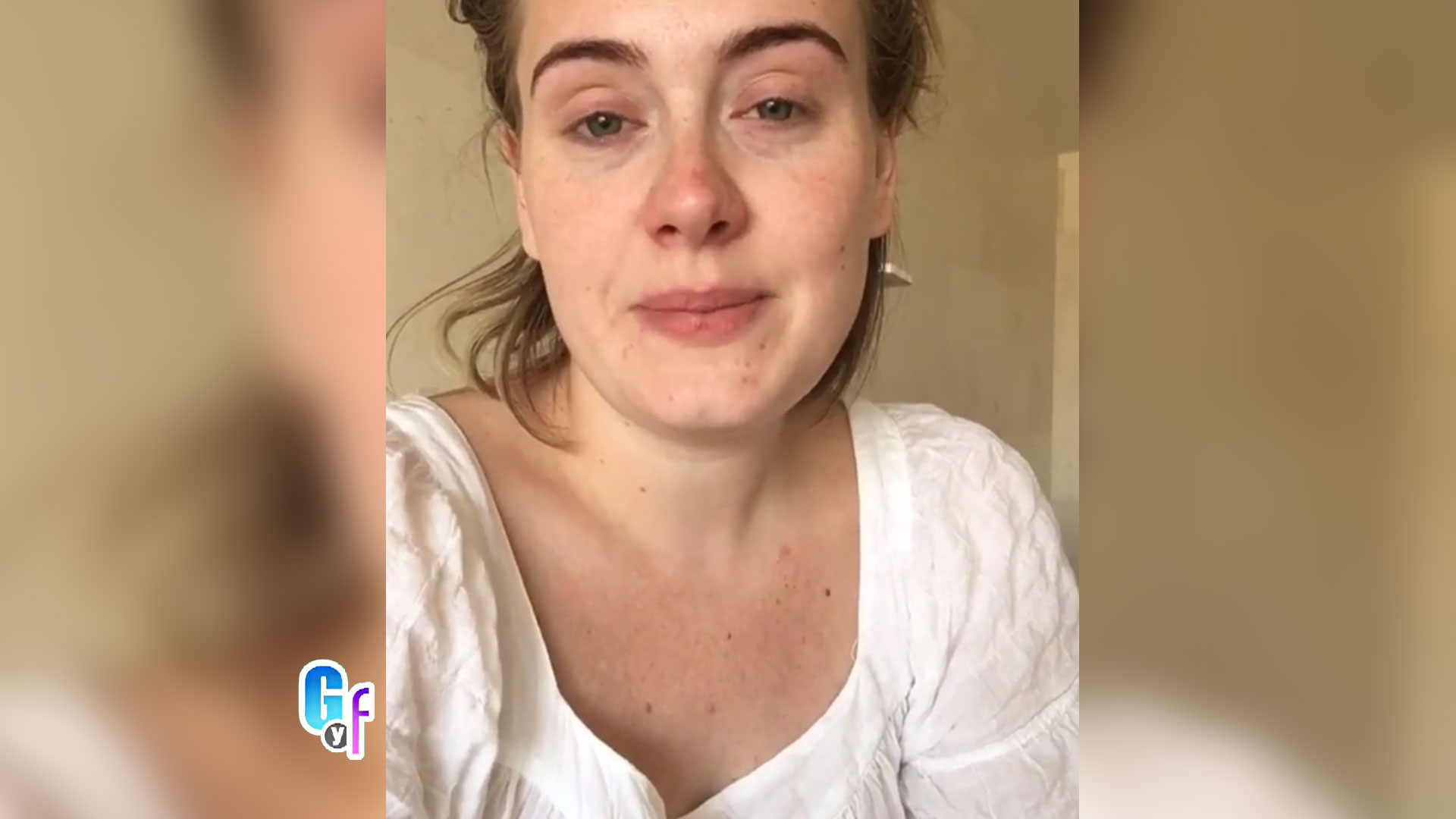 Chismes Gordos: Adele sin maquillaje y resfriada pidió disculpas a su ...