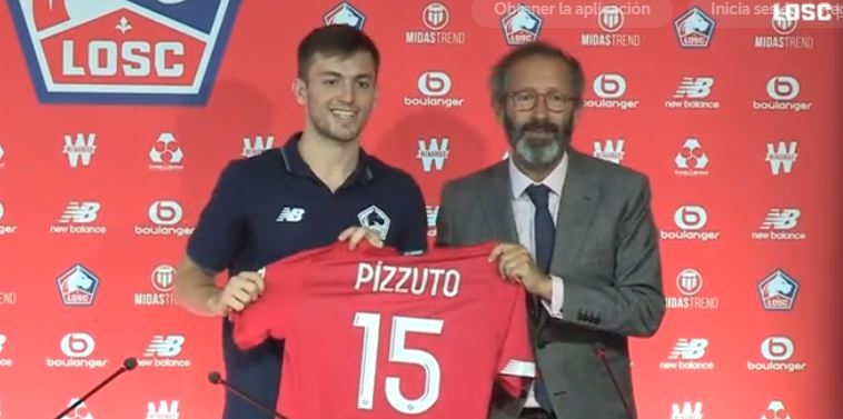 Lille comunica que Eugenio Pizzuto ya entrena con el equipo | Deportes ...