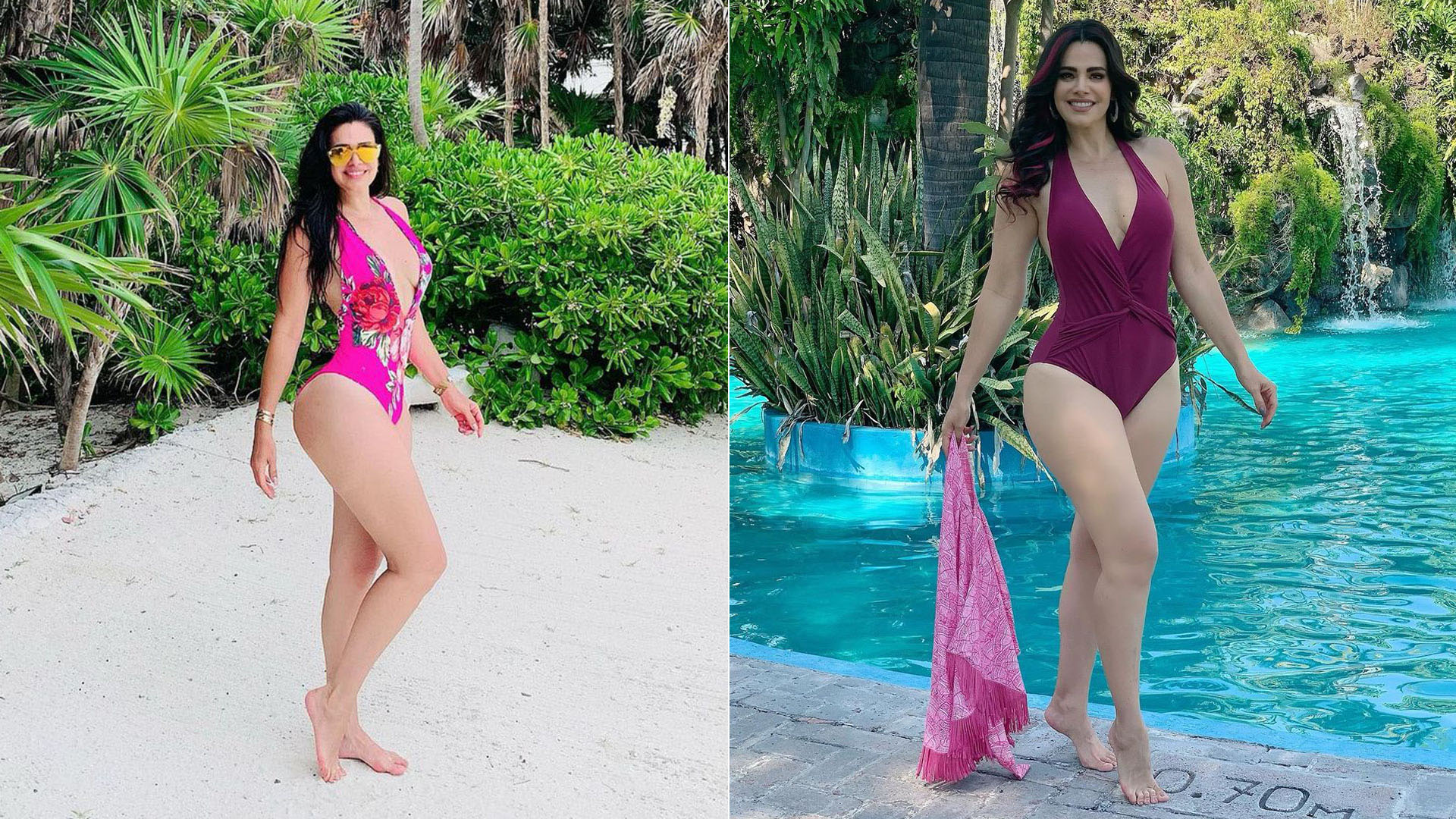 Luz Elena Gonzalez muestra su figura en espectaculares trajes de baño | Estaciones de Radio ...