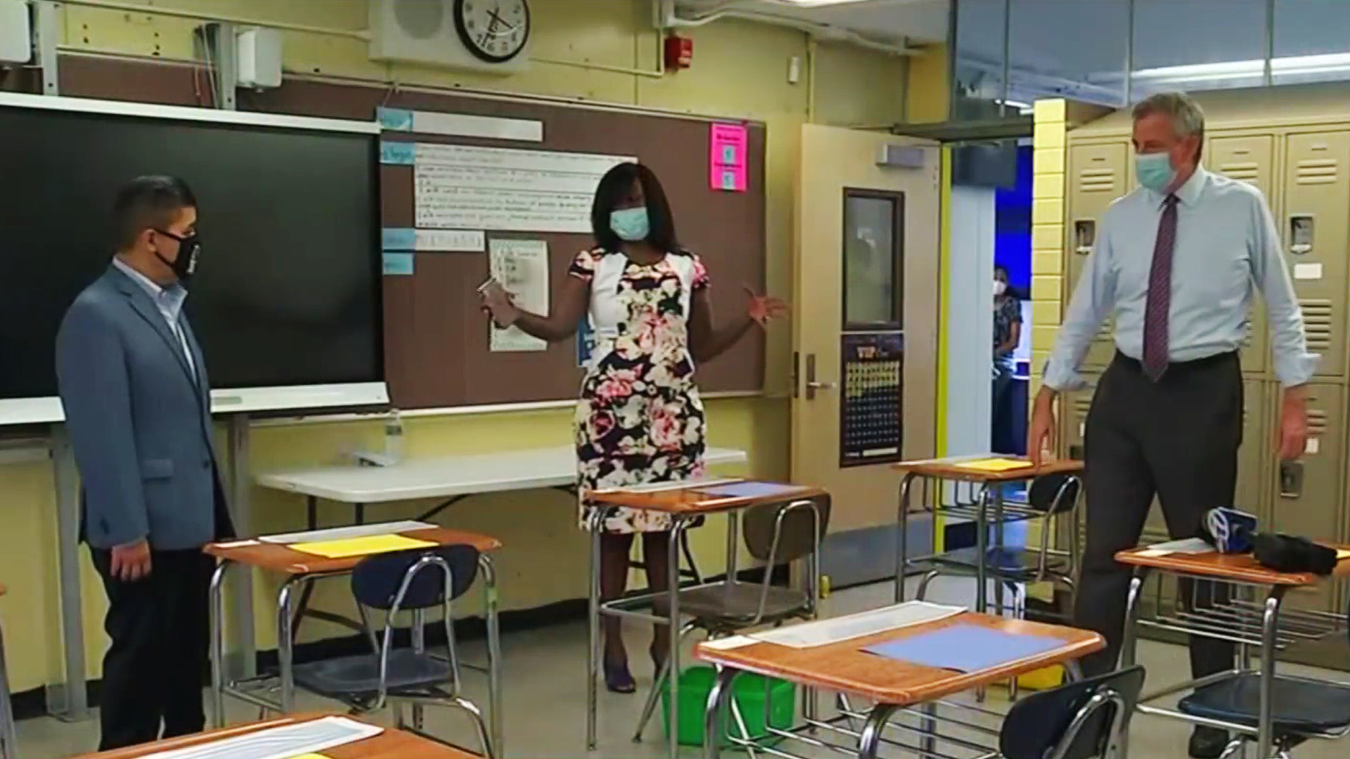 Así se preparan maestros, estudiantes y padres de Nueva York, Nueva ...