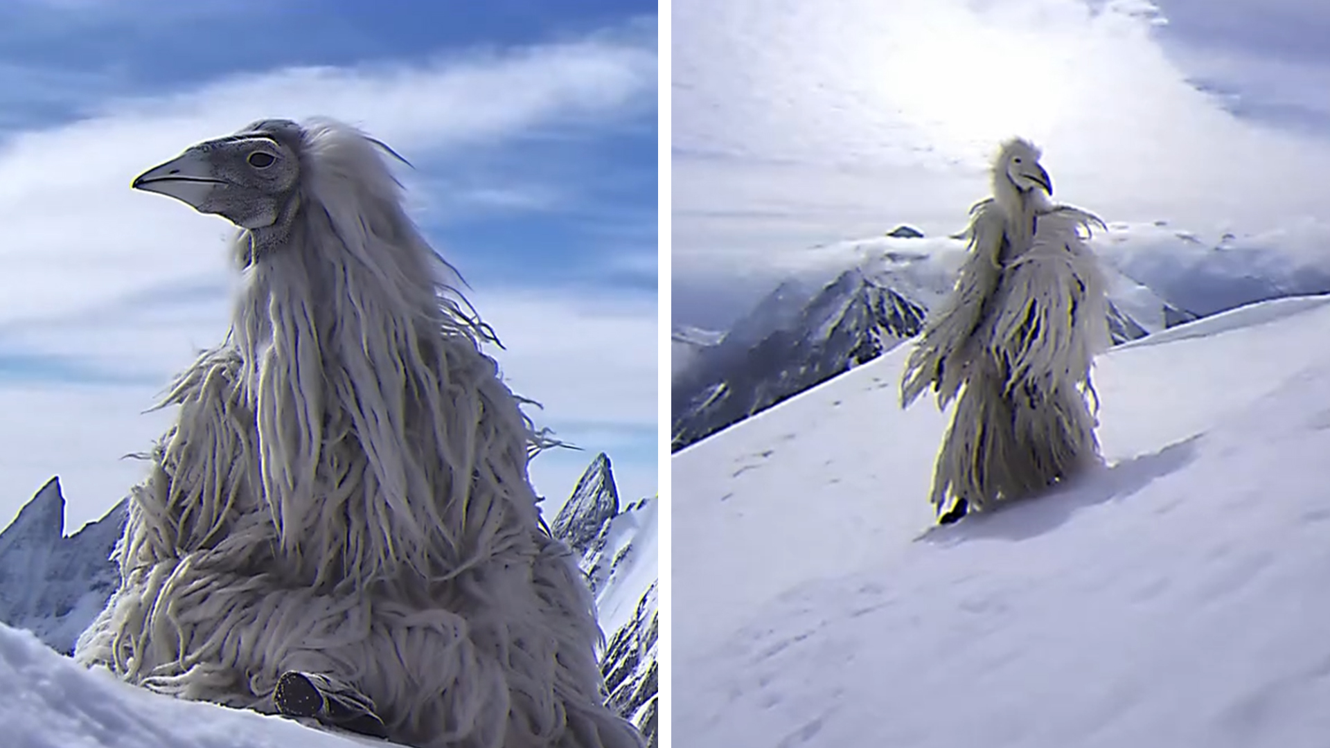 Ave gigante de la Antártida, hasta ahora desconocida, causa temor en ...