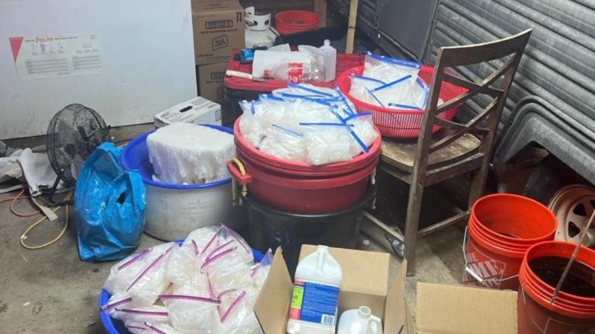 Así son los lugares en los que se hacen las drogas en California ...