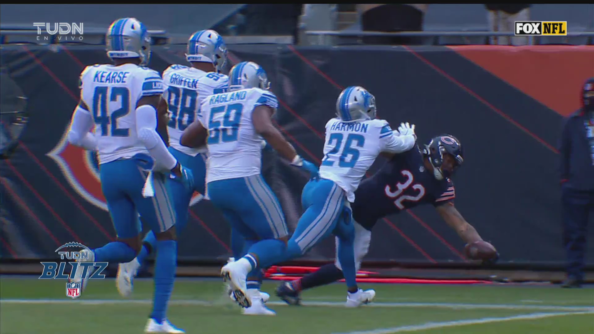 ¡Es un tractor! Montgomery logra un TD para los Bears | Deportes ...