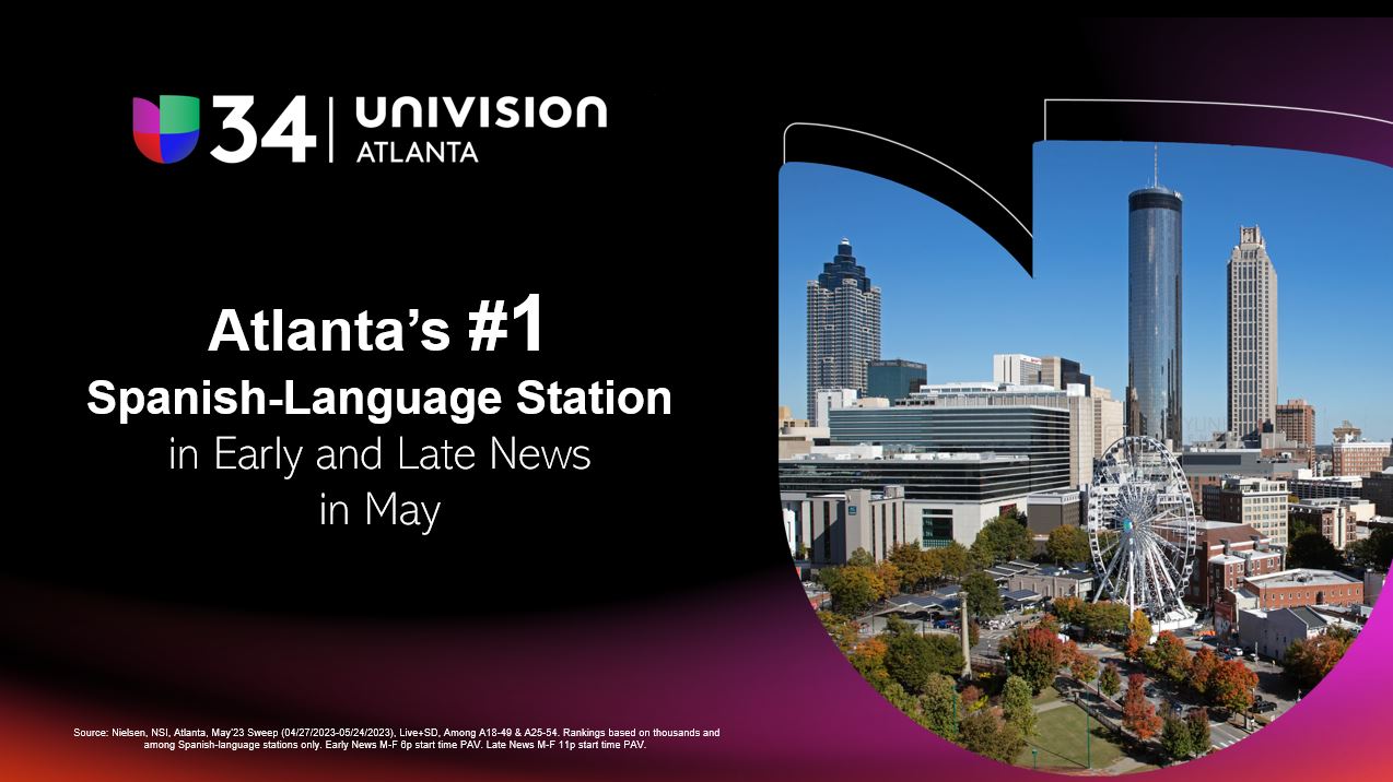 Somos Univision 34 Atlanta: primer canal en español en Georgia ...