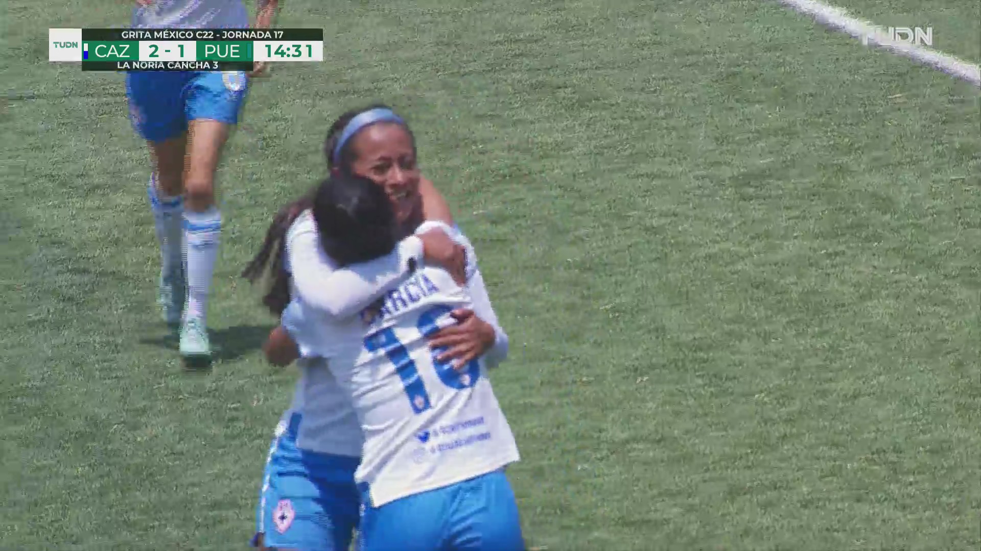¡Golazo de Cruz Azul! Cabezazo de Magaly Cortés para el 2-1 | Deportes ...