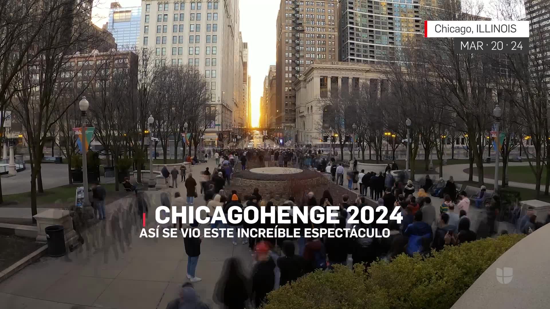 Chicagohenge 2024: la próxima oportunidad de verlo | Video | Univision ...