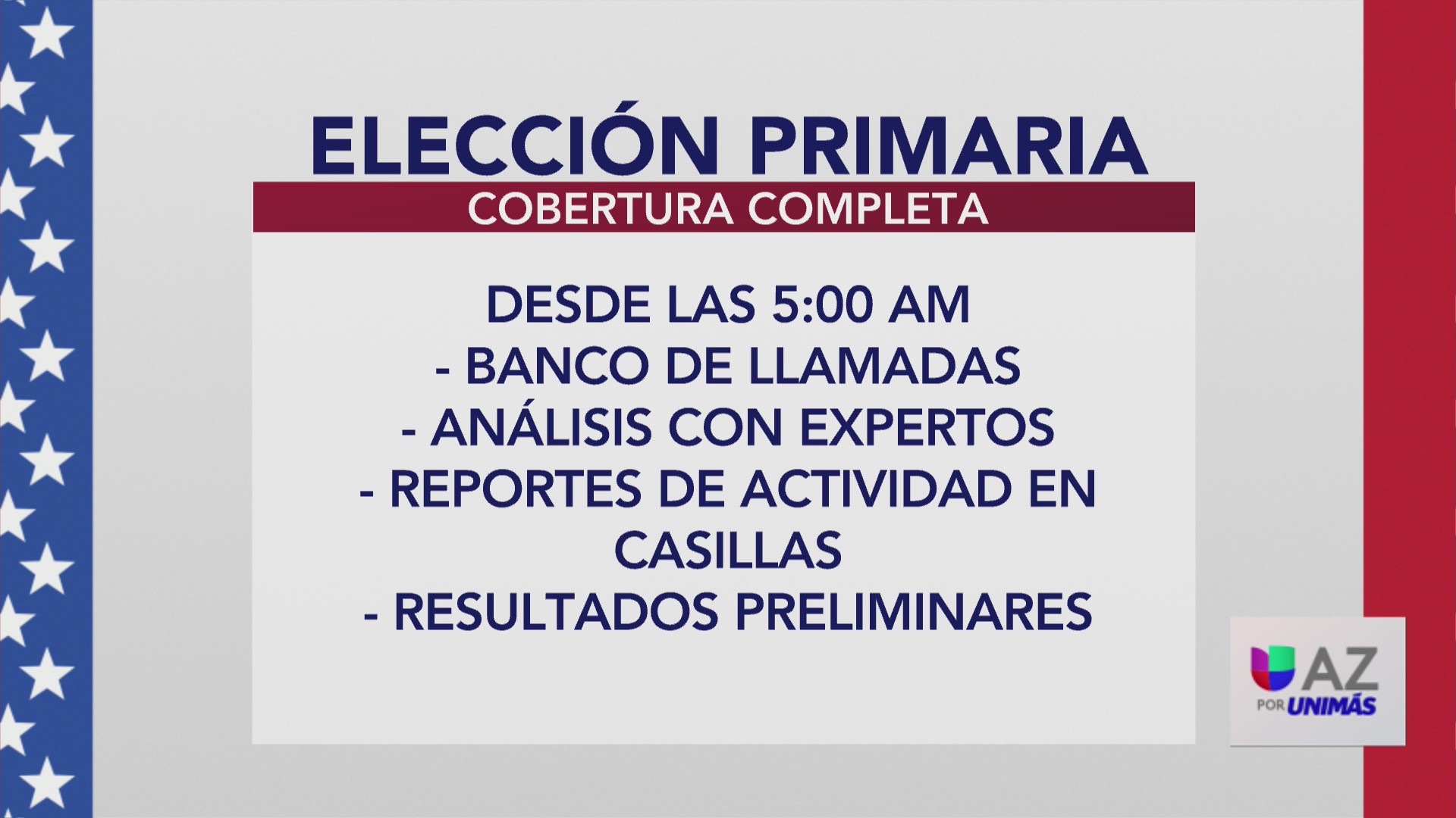 ¿Tienes dudas sobre la elección primaria en Arizona? | Video ...