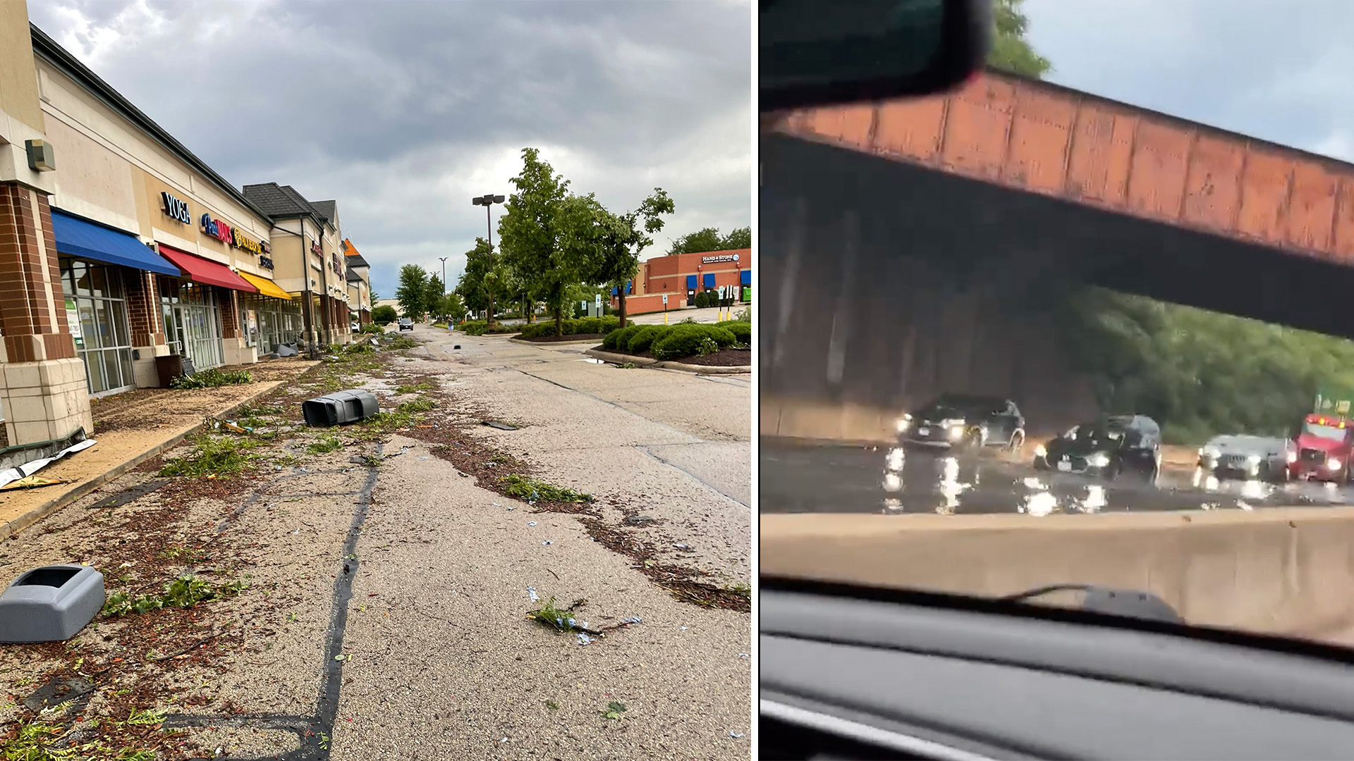 Confirman tornado en Naperville; reportan inundaciones en algunas zonas ...