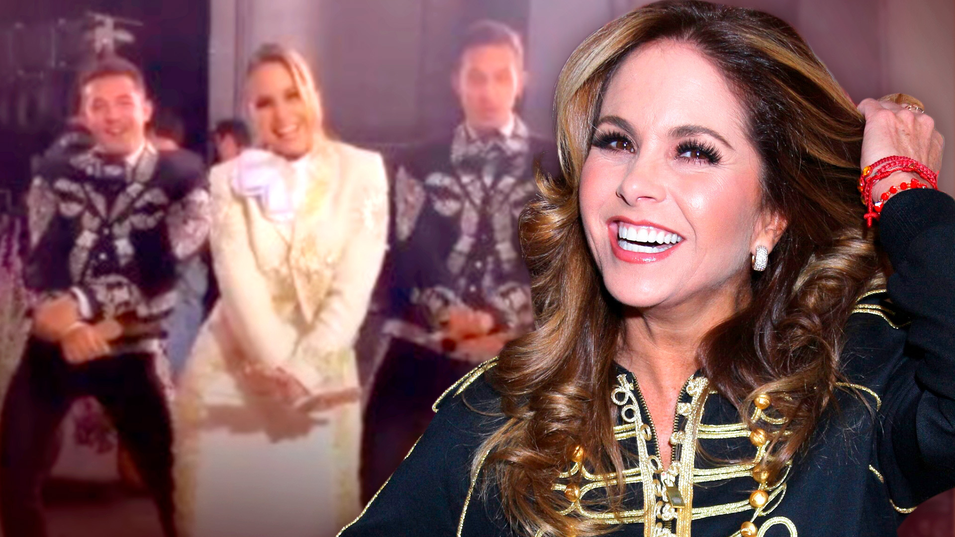 Lucero causa sensación al bailar junto al mariachi Gama 1000 ...