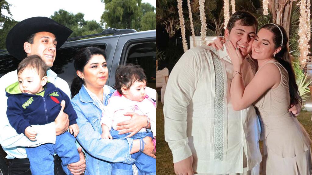 Así ha crecido Anuar, el mellizo de Victoria Ruffo y su esposo Omar ...