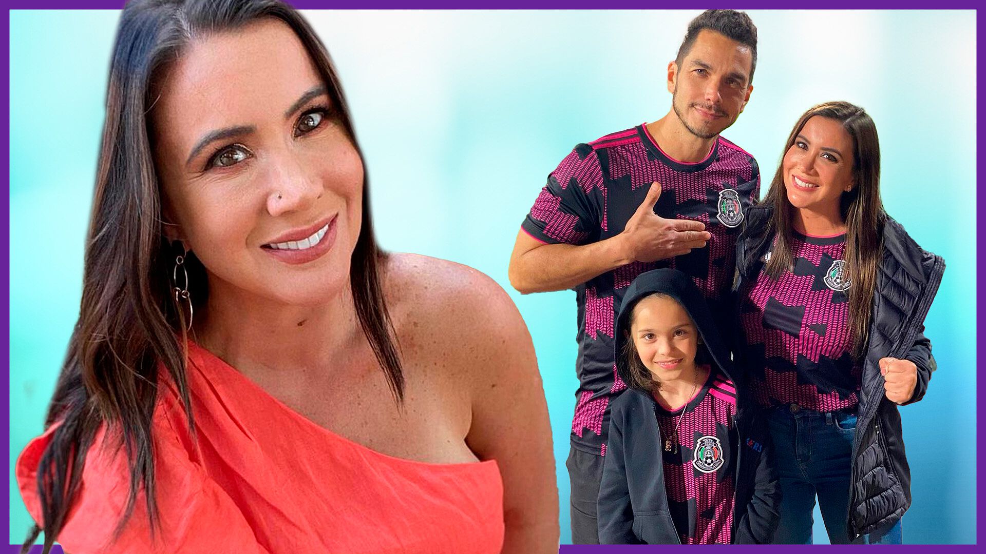 La tierna reacción de la hija de Mariazel a la derrota de México ...