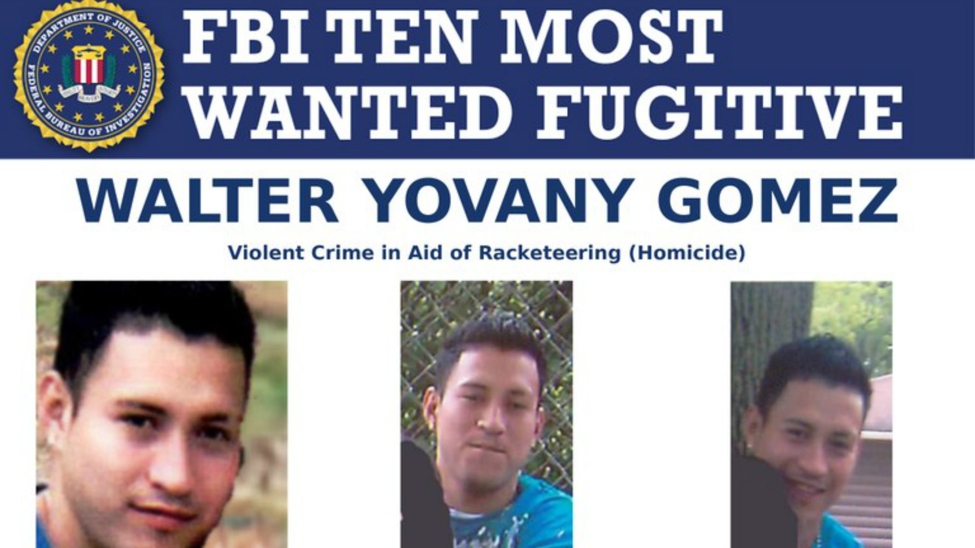 Un presunto pandillero de la MS-13 en Nueva Jersey figura entre los 10 ...