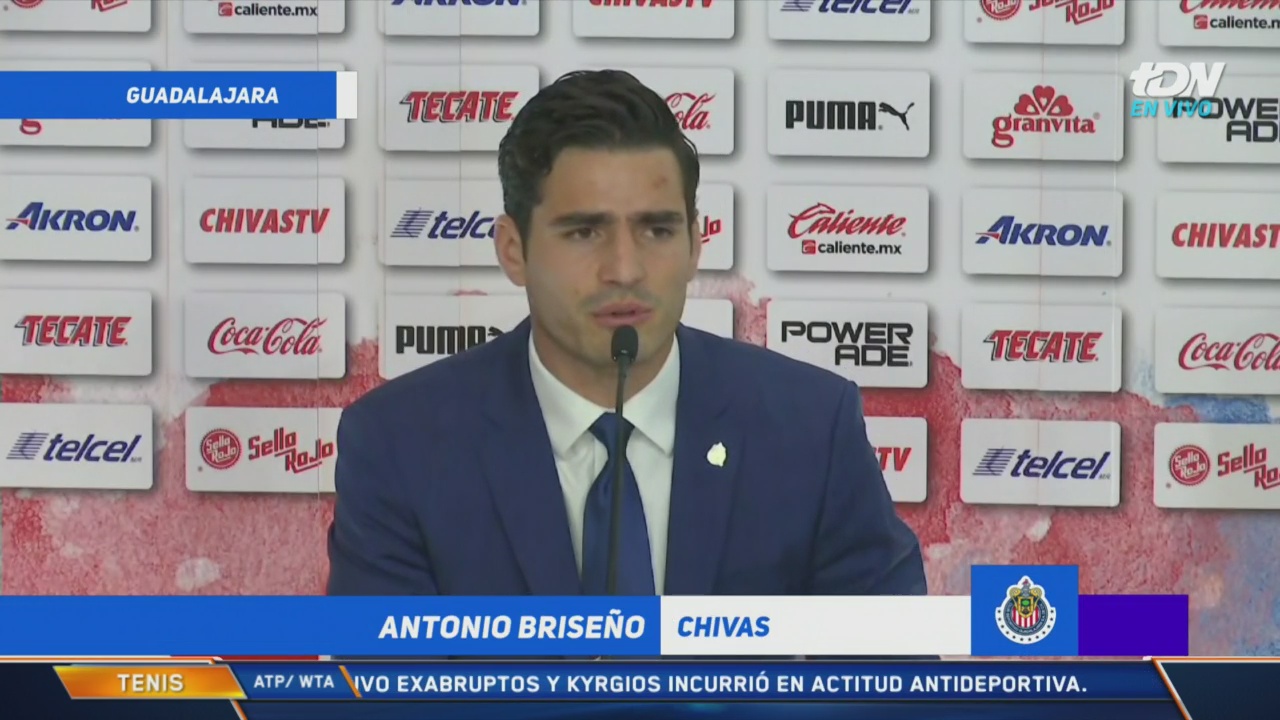 Me entregaré en cuerpo y alma a Chivas: Briseño | Deportes Más Deportes ...