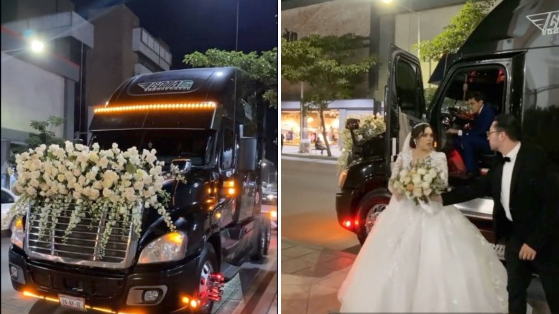 Novia llega a su boda en un lujoso tráiler: video se vuelve viral | Shows Espectáculos | Las ...