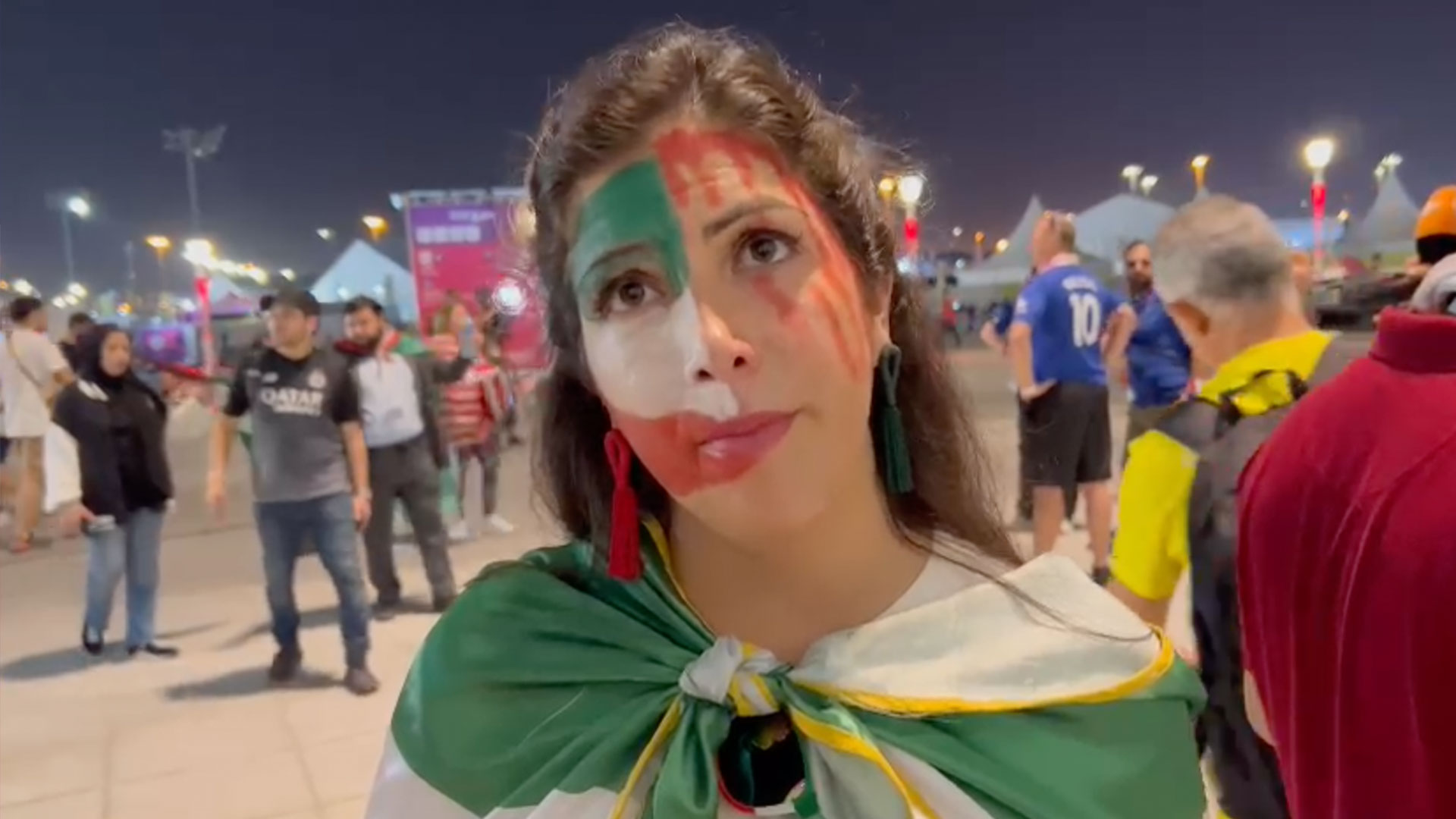 Aficionada pide no se olvide la guerra en Irán por Mundial | Deportes ...