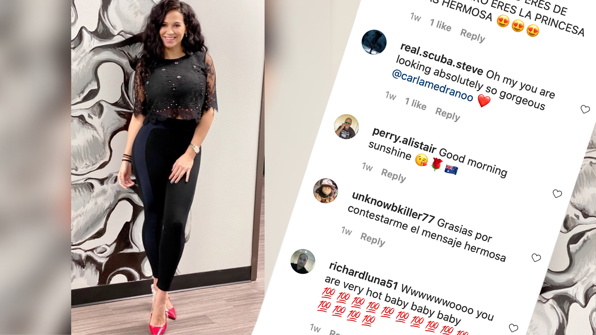 Carla Medrano habla de un ‘look’ en la que andaba más ‘tapadita’ y hace ...