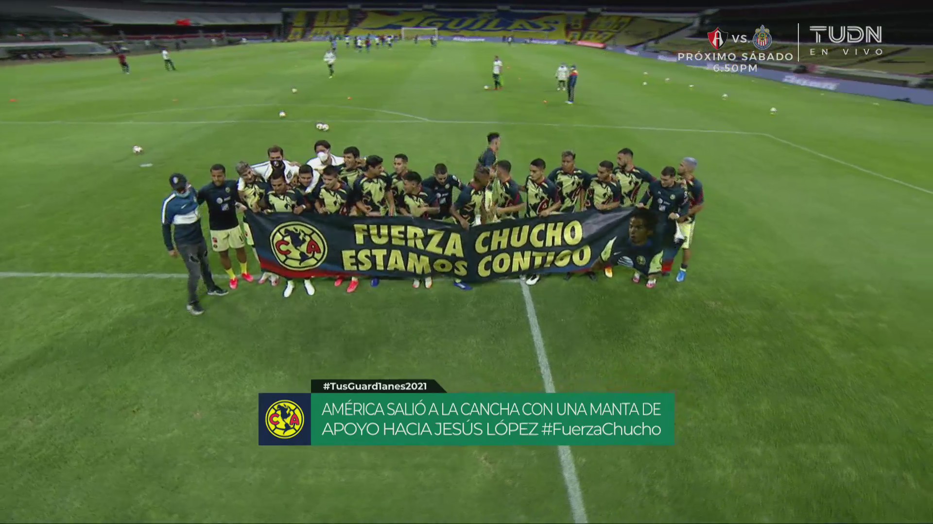 ¡Para 'Chucho' López! América mandó un mensaje especial | Deportes Liga ...