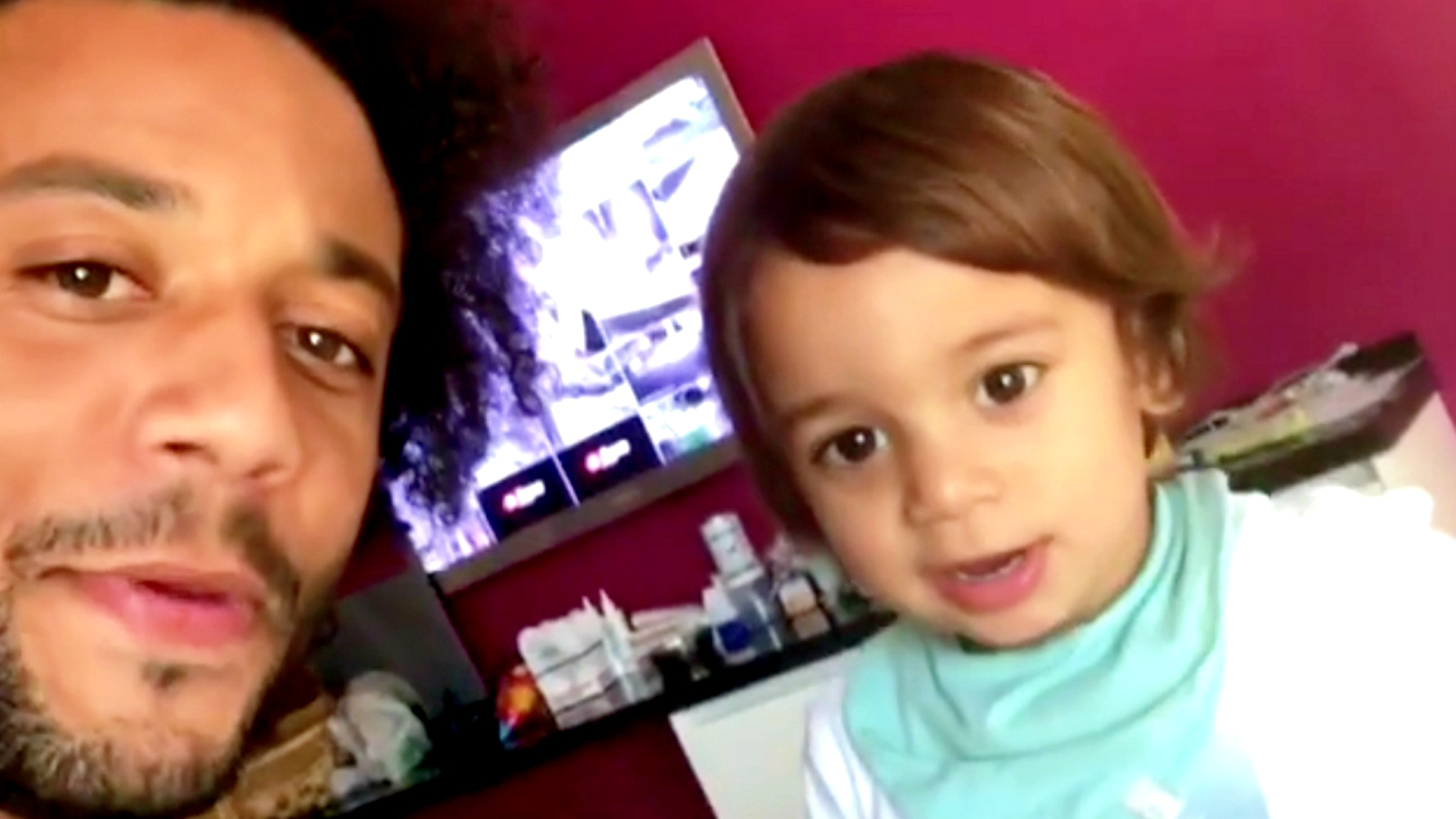 Marcelo le enseña el ‘beatbox’ a su pequeño hijo, quien asombra con su ...