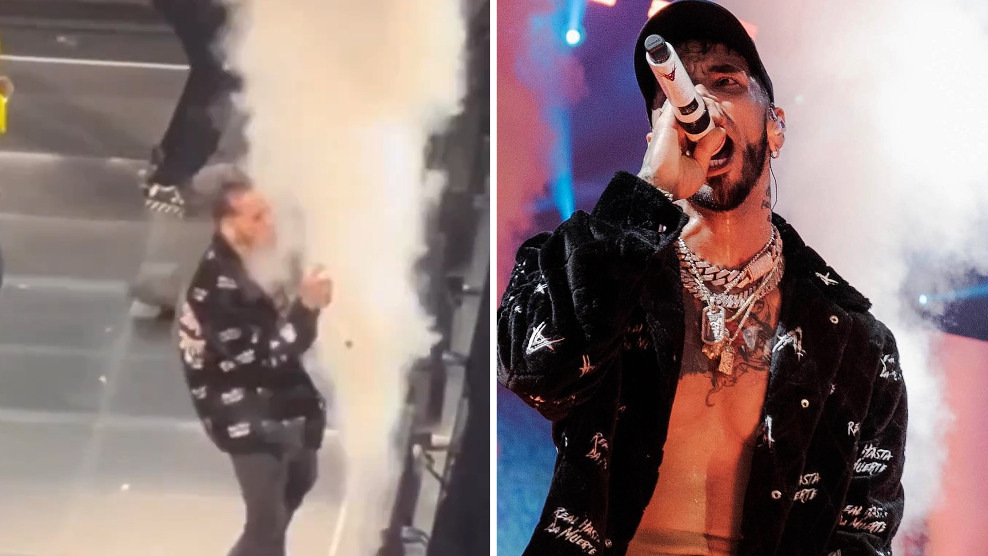 "Se le voló el peluquín": Le dicen a Anuel que usa pelo falso por ...