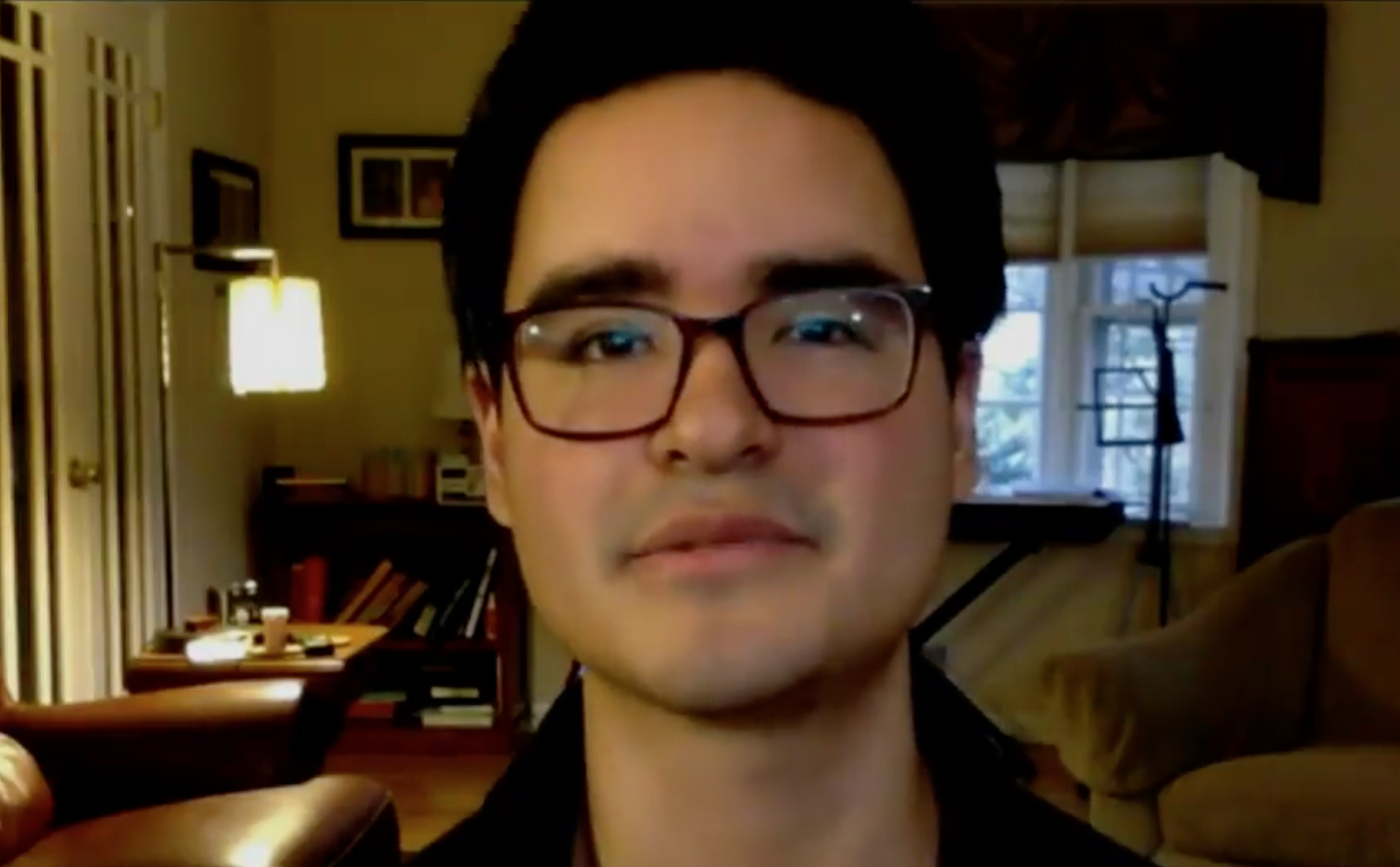 Él es Santiago Potes, estudiante Universidad de Columbia, primer ...