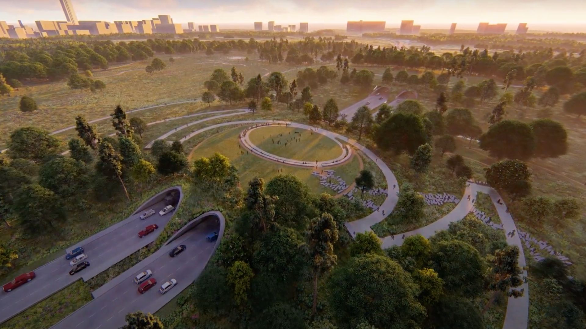 Así va el proyecto que unirá dos secciones del Parque Memorial en ...