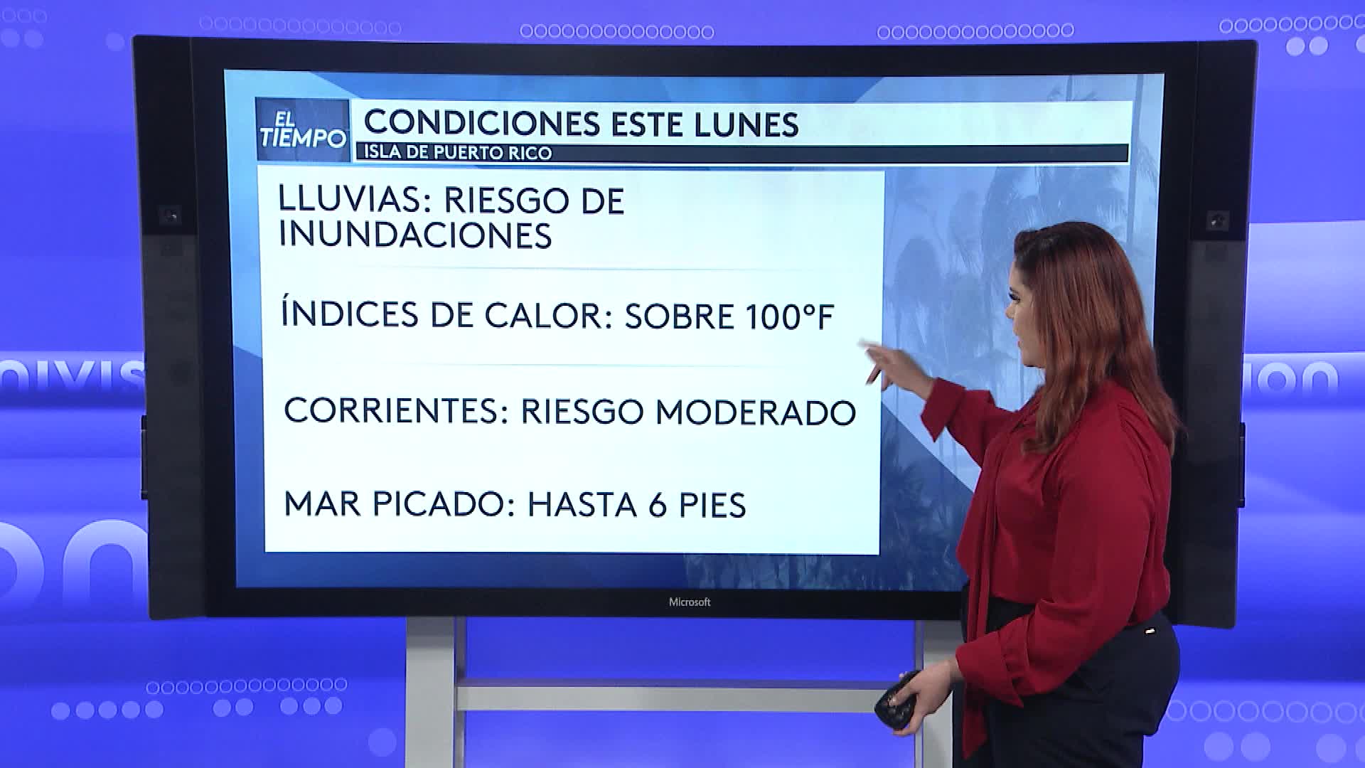 Anticipa lluvias y tronadas para este miércoles al oeste de Puerto Rico | Video | Univision ...