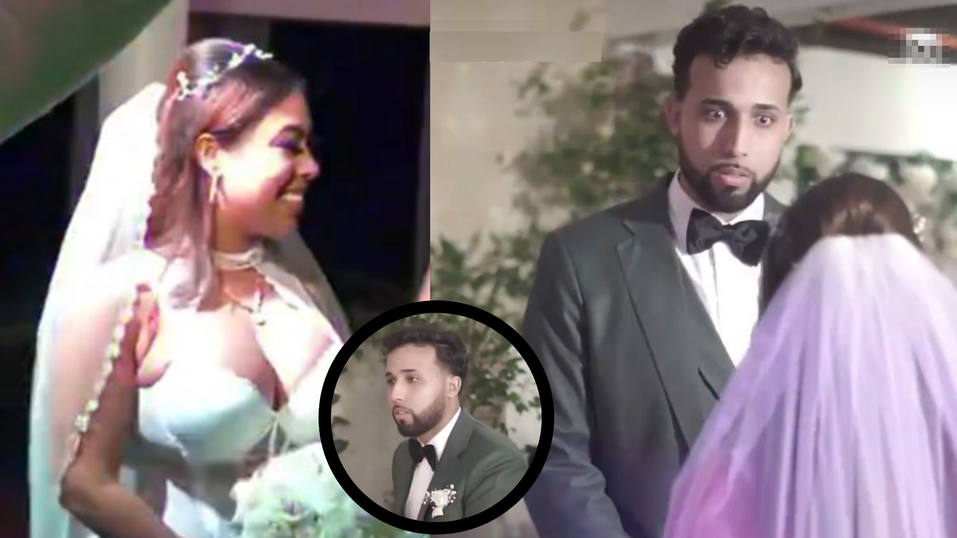 VIDEO: La reacción de un novio al ver el vestido de novia de su esposa se hace viral | Shows ...