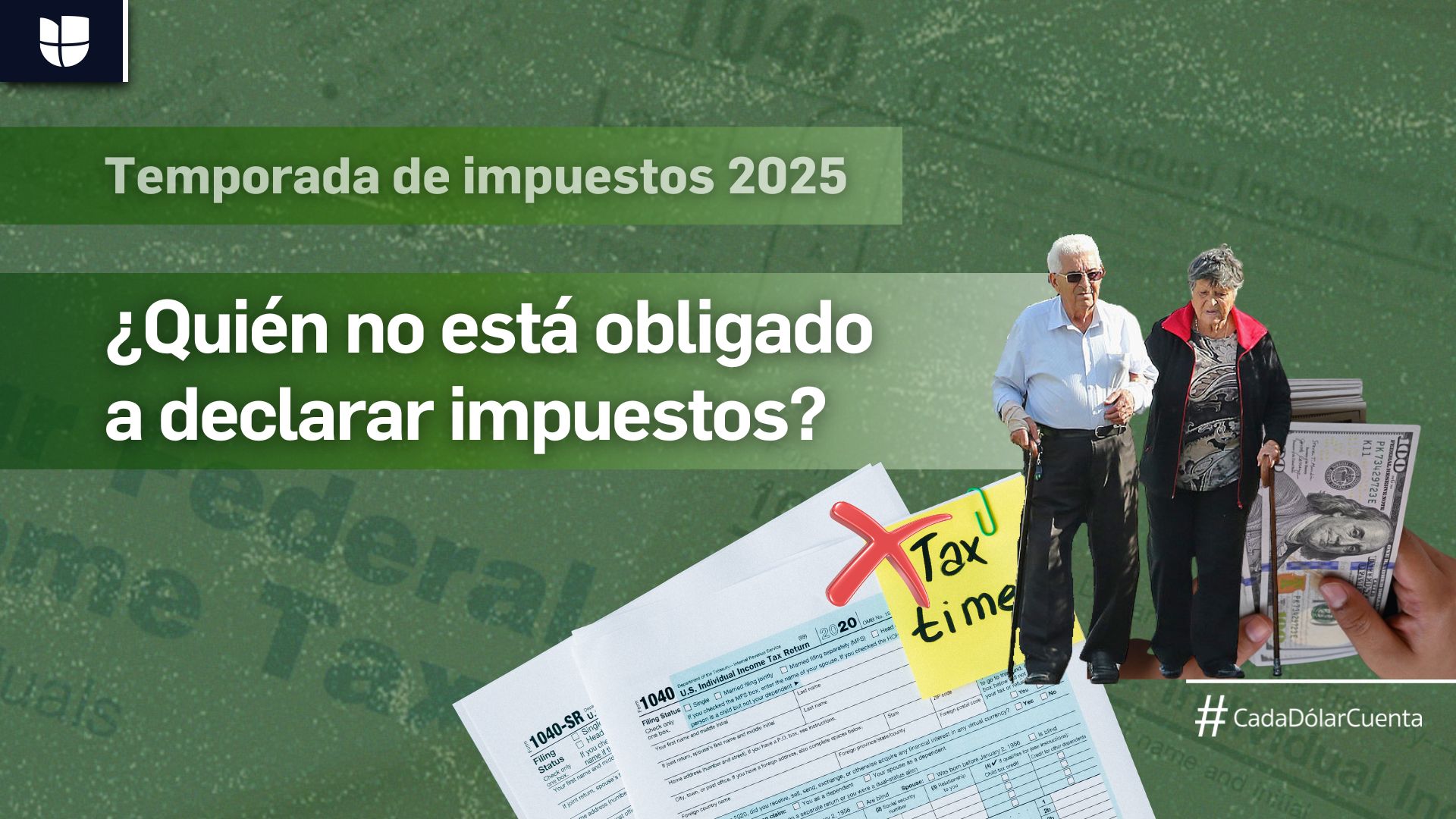 Temporada de impuestos 2025: Quiénes son las personas exentas por el IRS | Univision Chicago ...