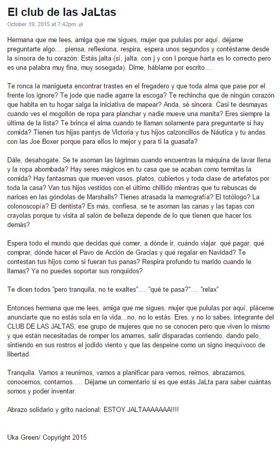 Uka Green hace llamado a las mujeres que están 'Jaltas" | Univision ...
