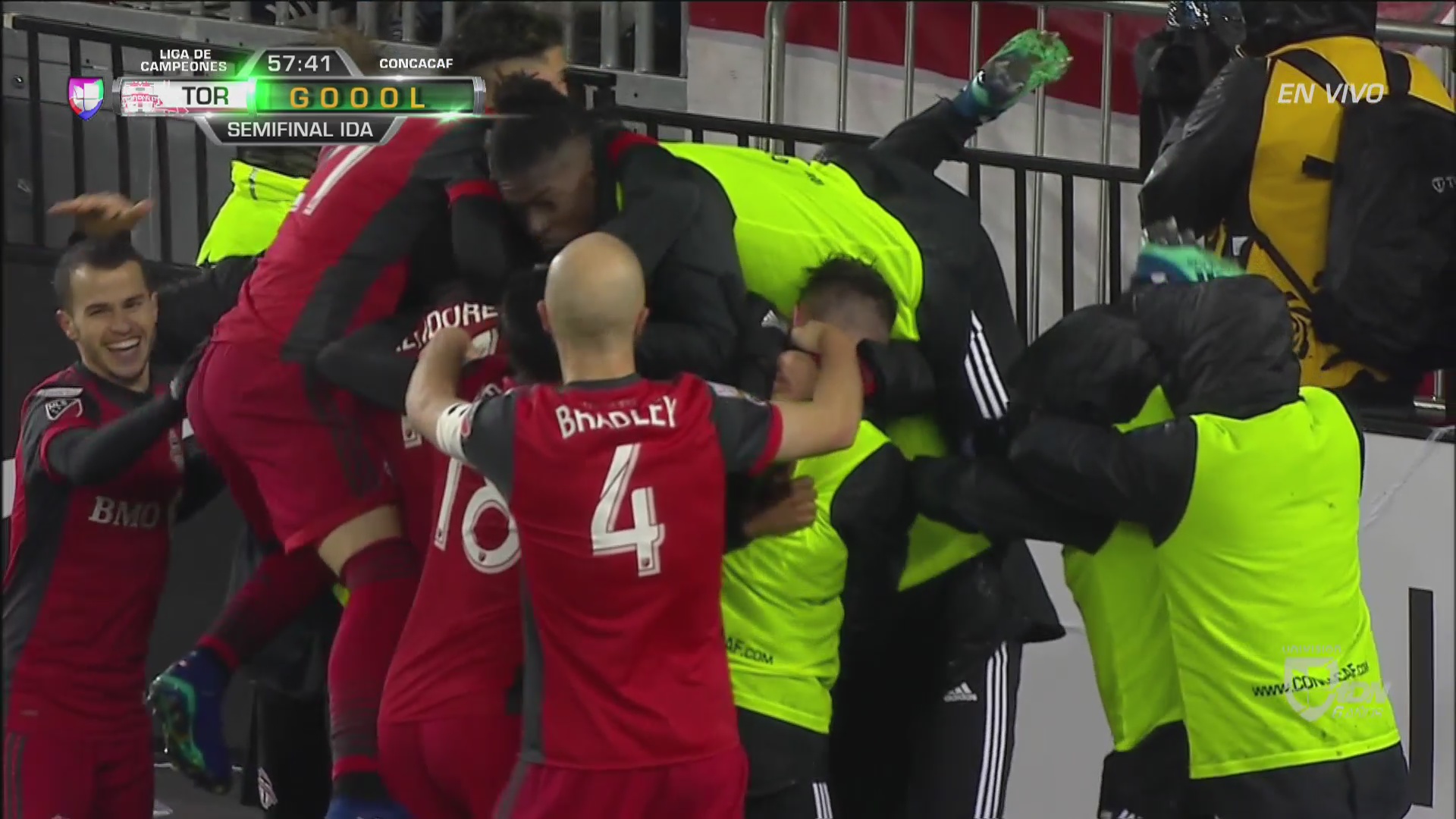 Morgan cierra la pinza y Toronto le está pegando 3-1 al América ...