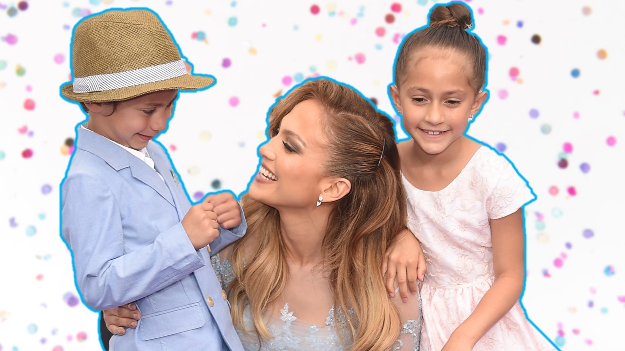 Así hemos visto crecer a Max y Emme, los gemelos de Jennifer López y ...