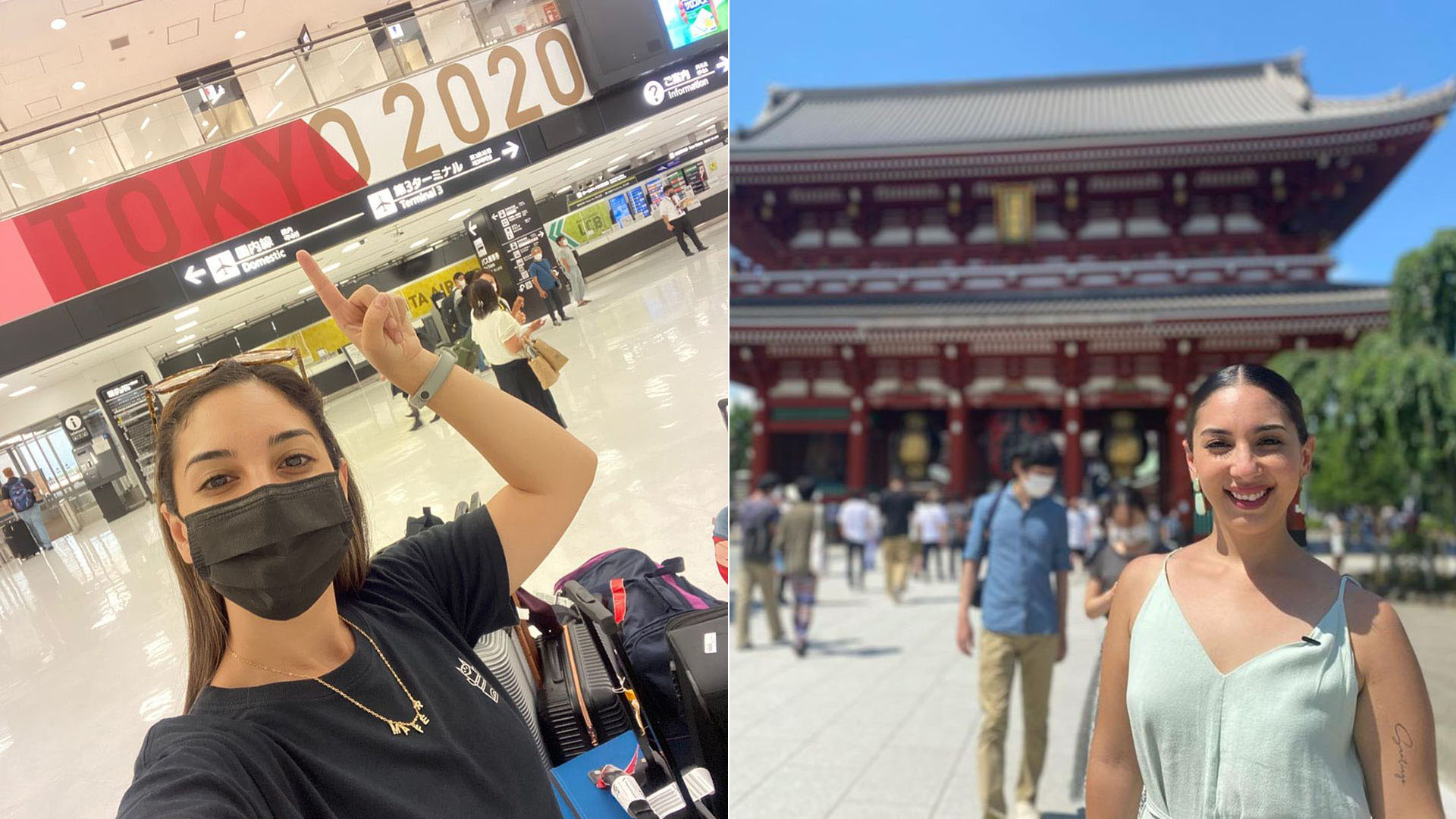 Fotos de Mafer Alonso en Tokio para los Juegos Olímpicos donde realiza ...