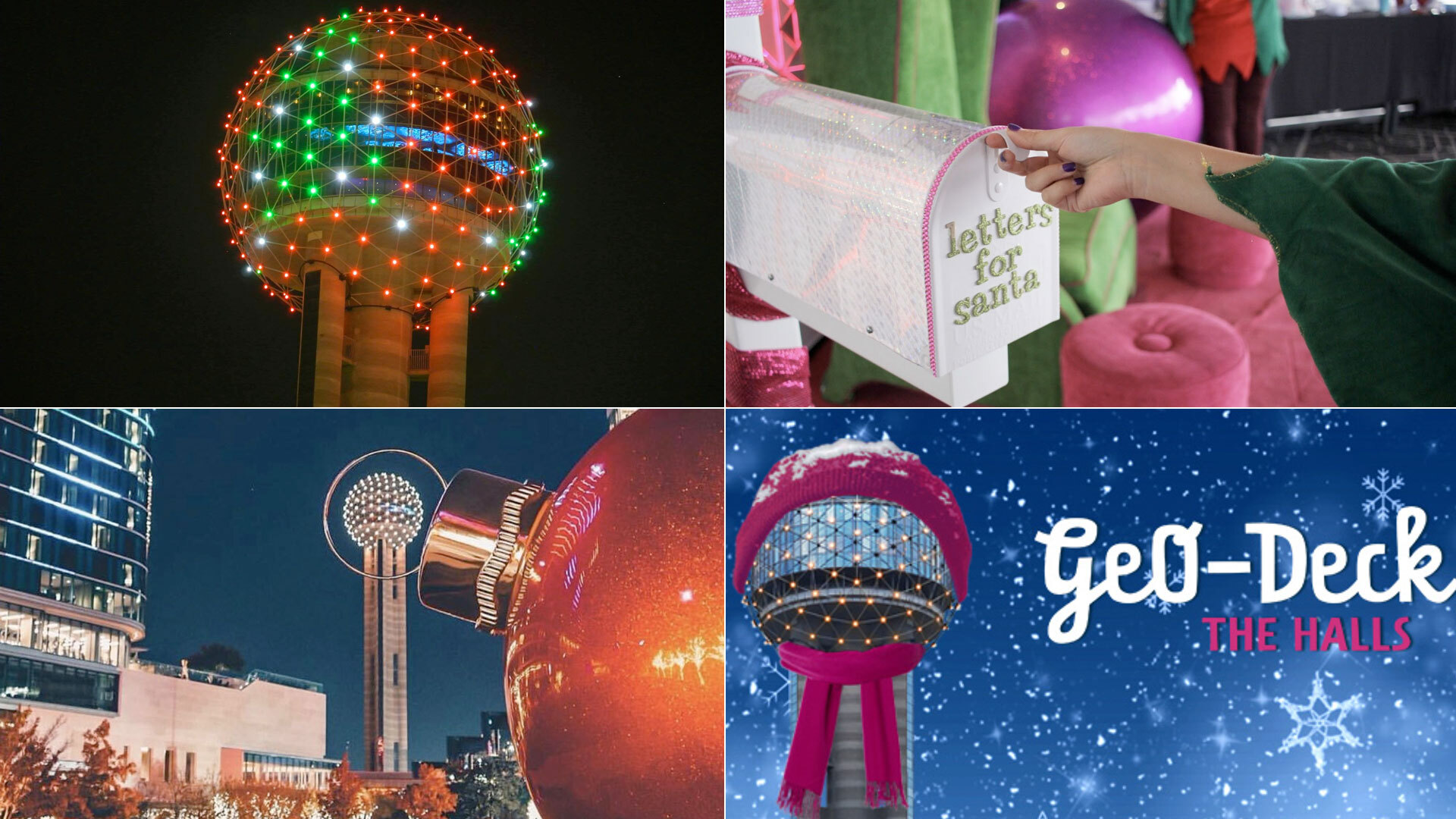 Puedes disfrutar de eventos navideños desde las alturas del edificio ...