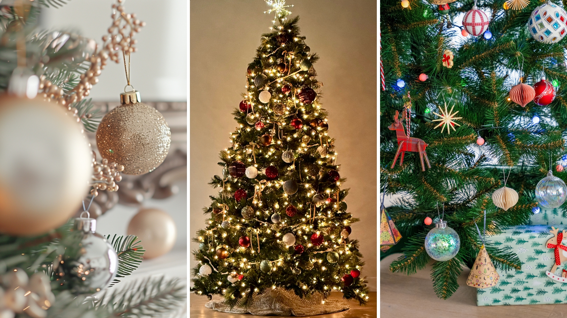¿Qué adornos se le ponen a un árbol de Navidad? Ideas para decorarlo de ...