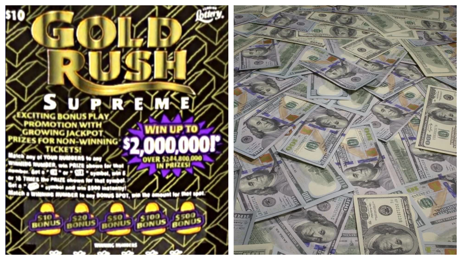 Craig House de West Palm Beach va a una estación de gasolina y gana ...