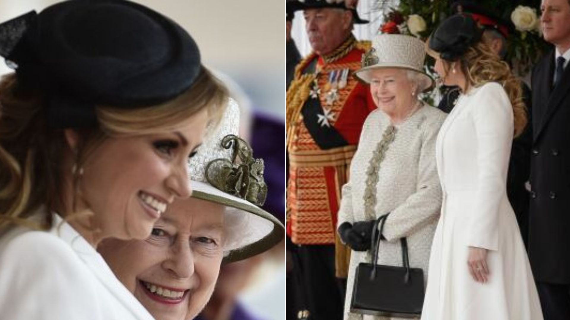 Así fue el día en que Angélica Rivera conoció a la reina Isabel II ...